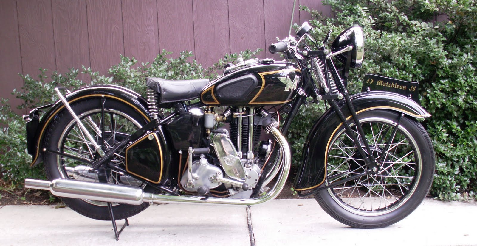 My Classic Motorcycle: 1936 Matchless G90 Super Clubman