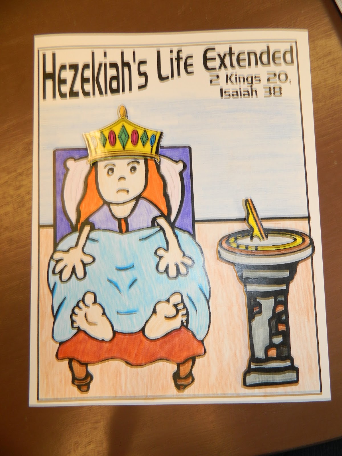 King Hezekiah and A Sundial Miracle