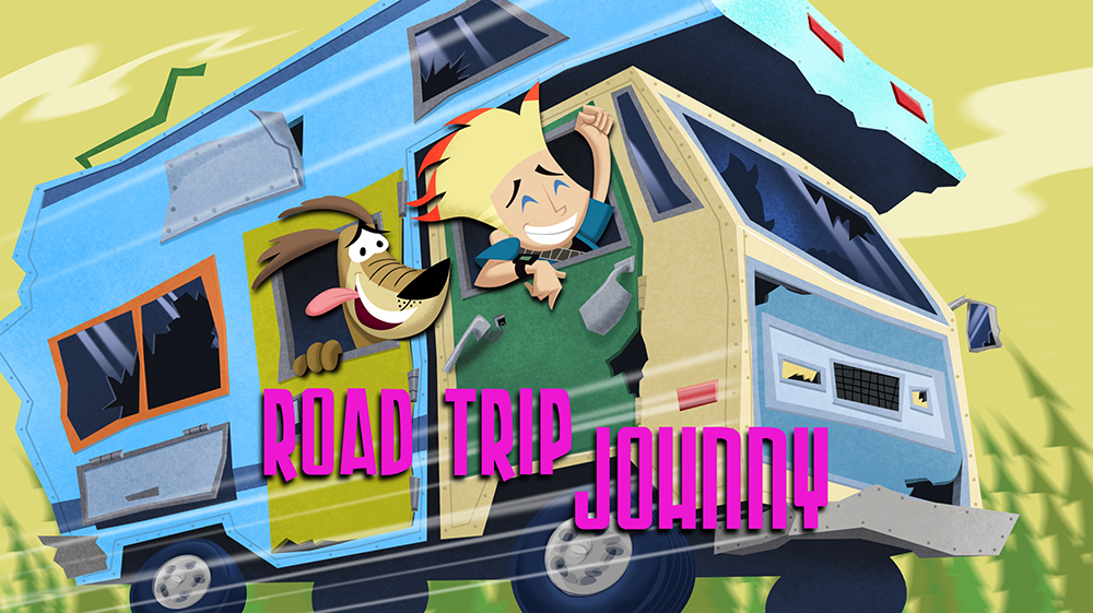 AndrewLucasArt: Johnny Test title cards