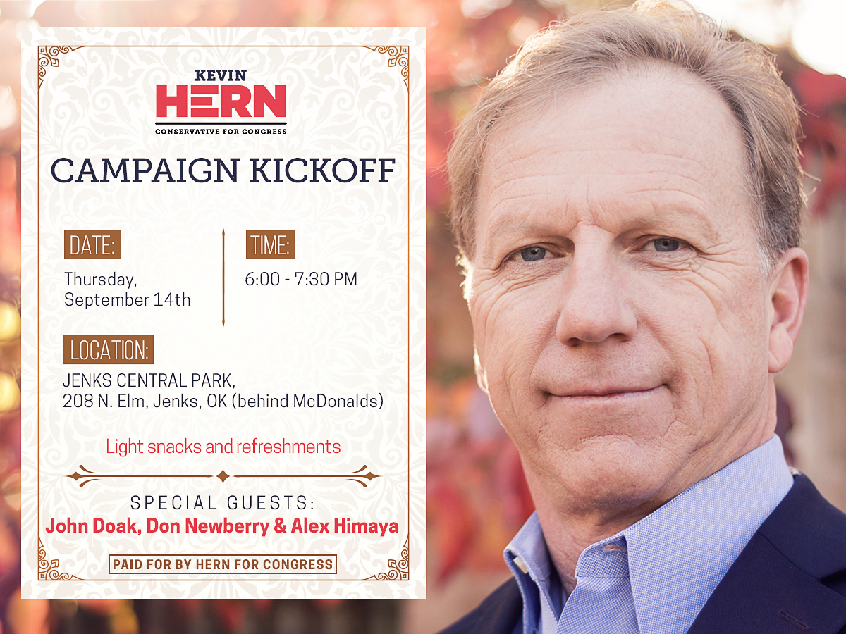 Hern holding special election campaign kickoff Thursday ...