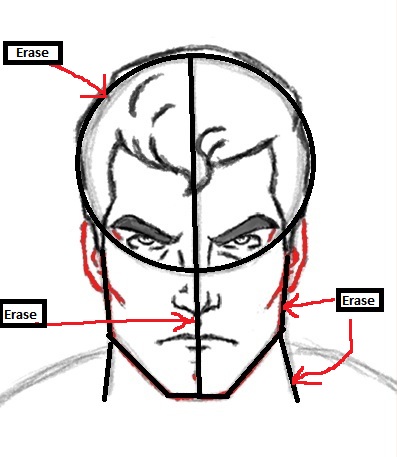 How to Draw Superman Face step-by-step easy drawing art - ProArt By Satyam