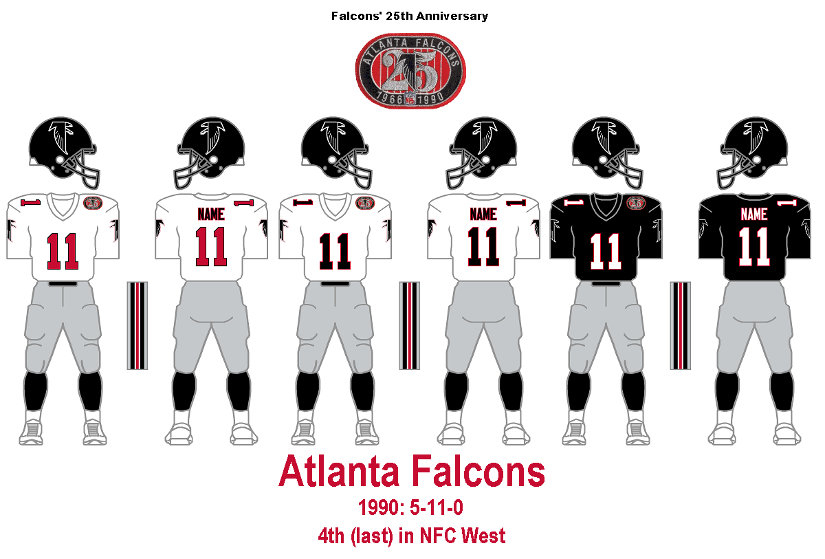 Bill's Update Blog: 1990-92 Atlanta Falcons