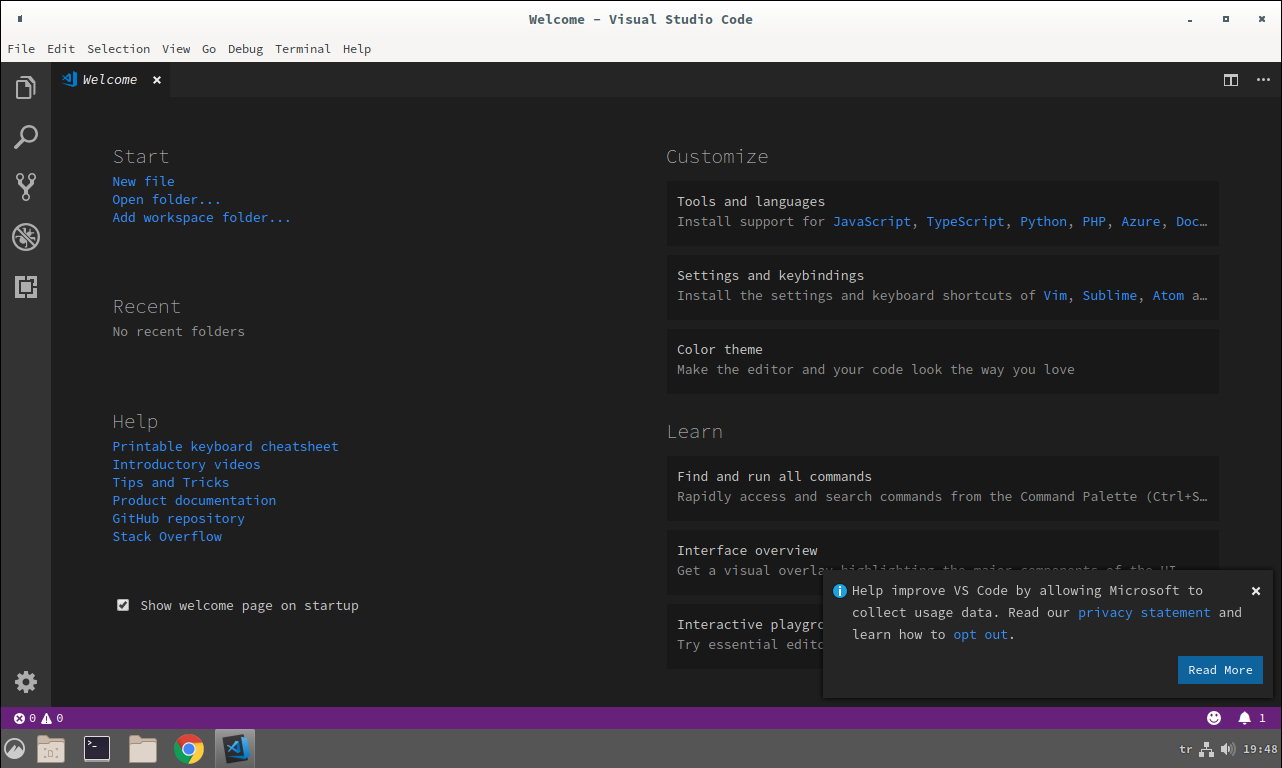 Vscode Kurulumu Linux Mustafa Sabri OĞuz