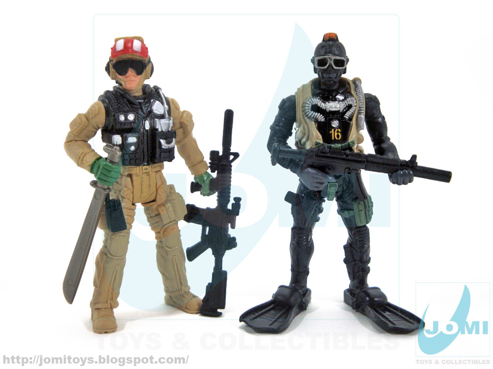 JoMi toys: True Heroes Military Figures 2 Pack