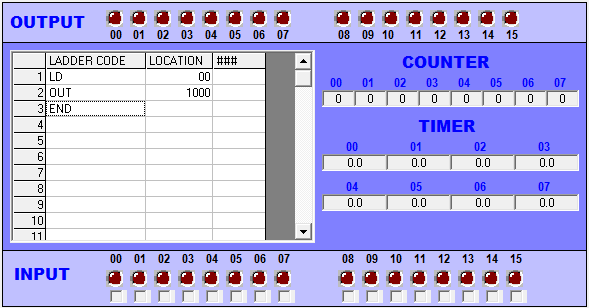 TUTORILA PROGRAM PLC MENGGUNAKAN PLC SIMULATOR ~ BACALAH & BERKARYALAH