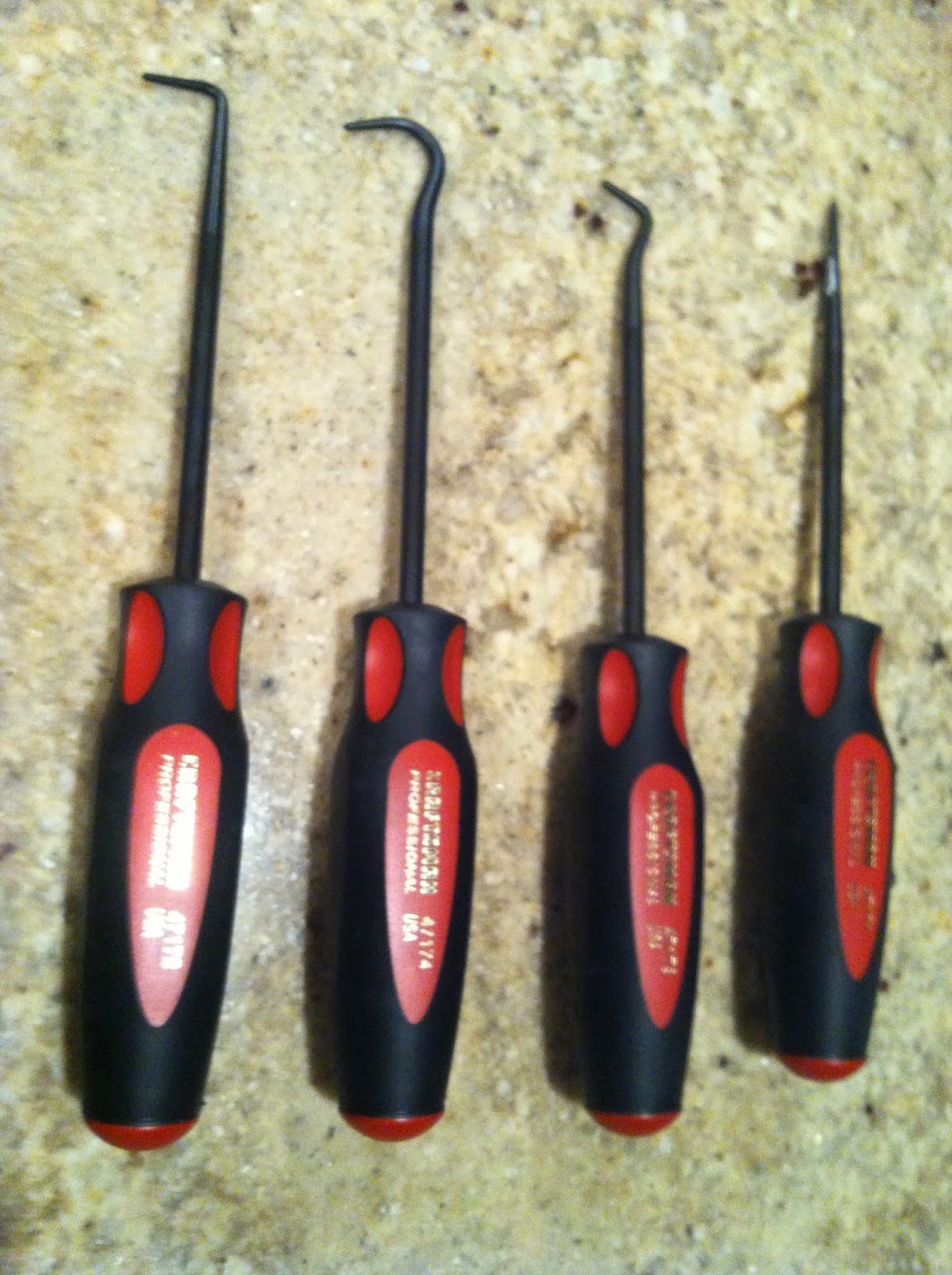 The Tool Review Guy: Craftsman Professional 4 piece Hook and Pick Set ...