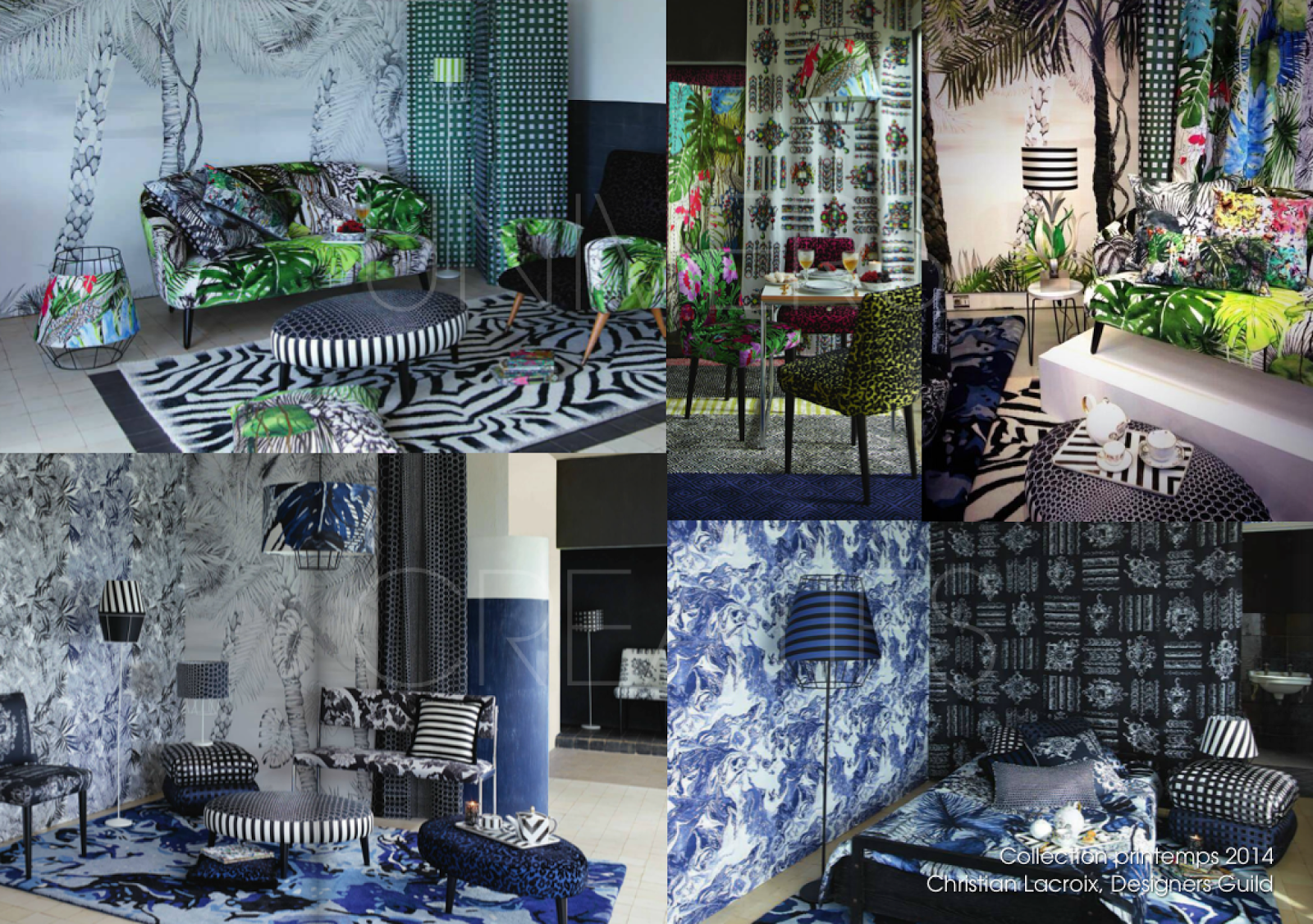 Nouvelle collection Designers Guild, Printemps Eté 2014.