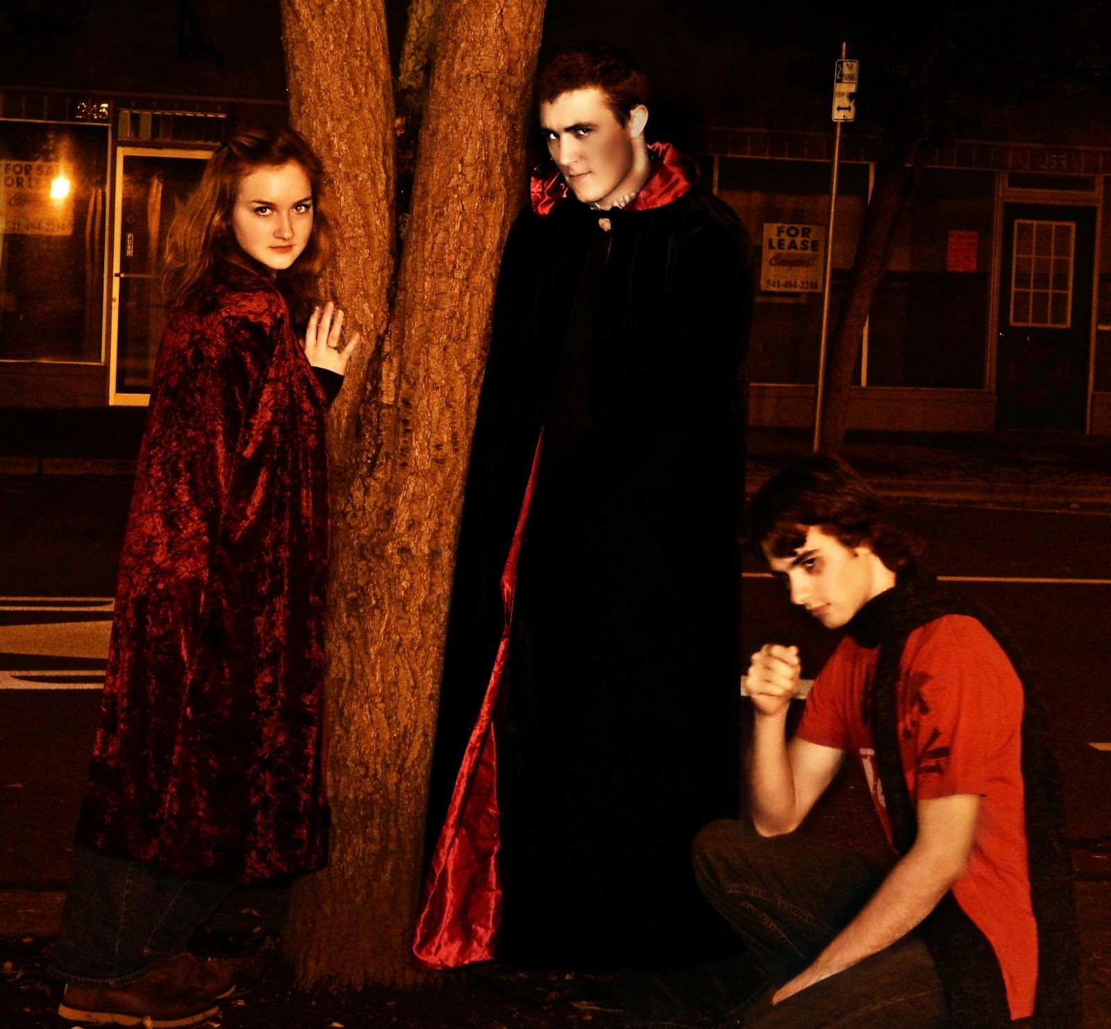 vampire photoshoot