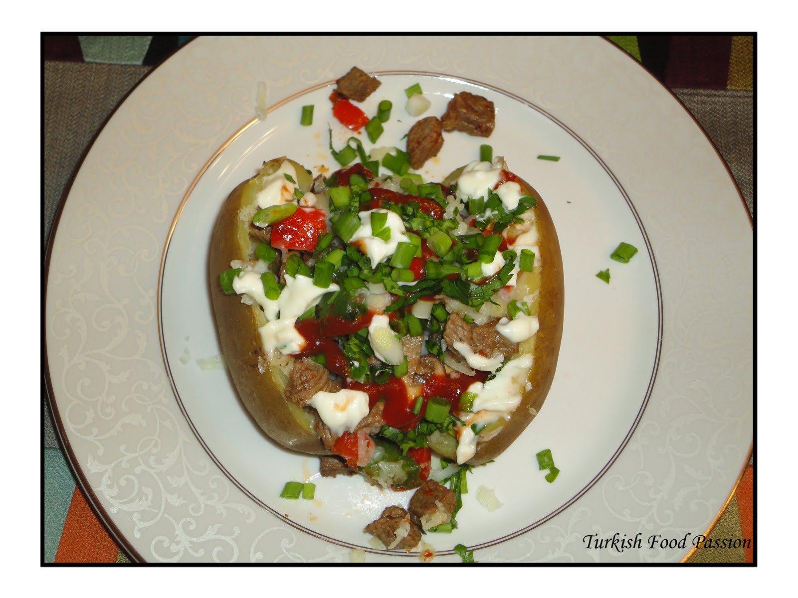 Turkish Food Passion: Loaded Baked Potato (Kumpir)