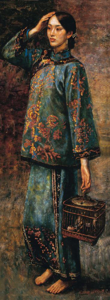 LOVE ART: Chinese Oil Paintings artist-HE LI HUAI