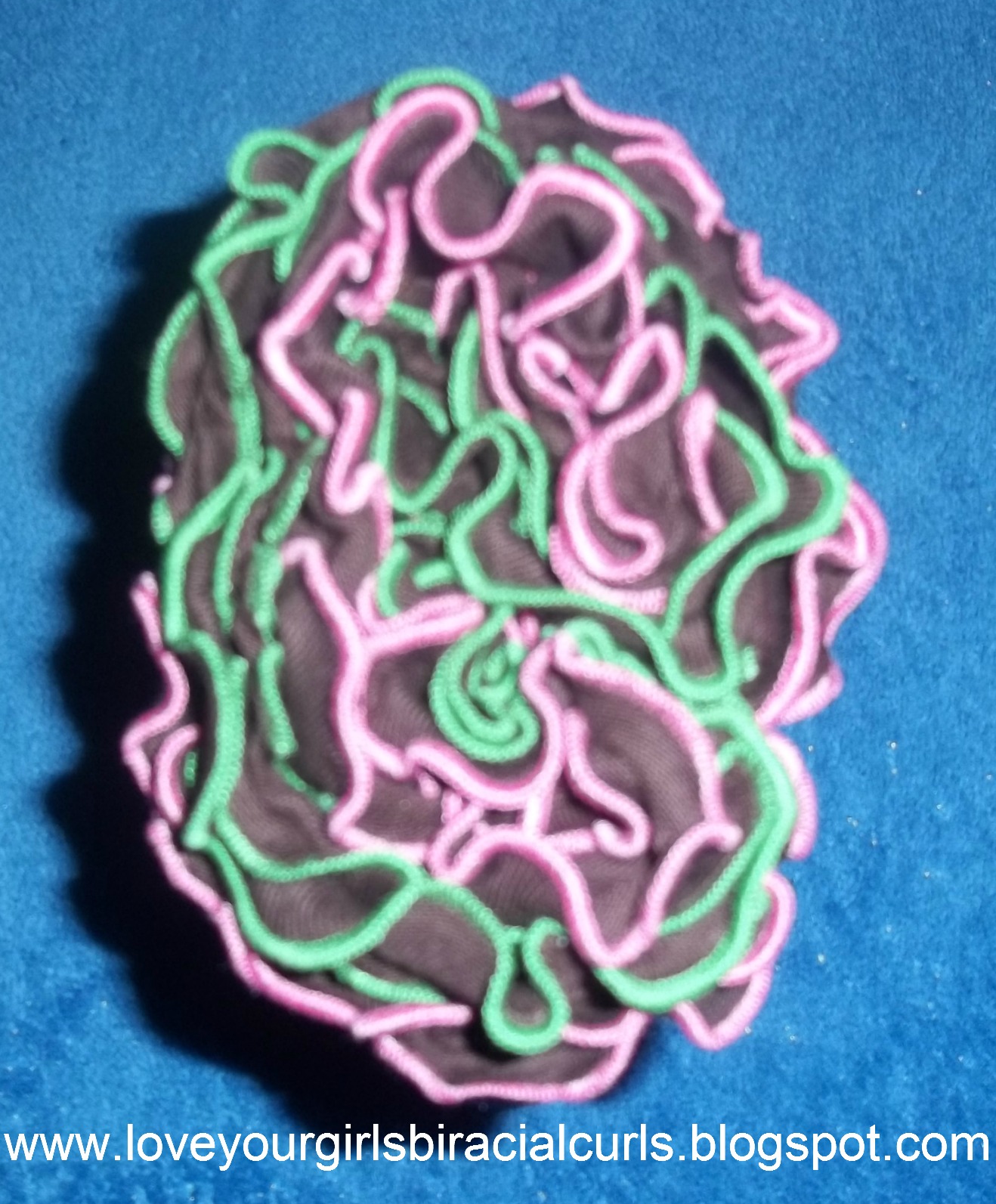 Love Your Girls Biracial Curls: Curls Like Us Curl Cloth's REVIEW