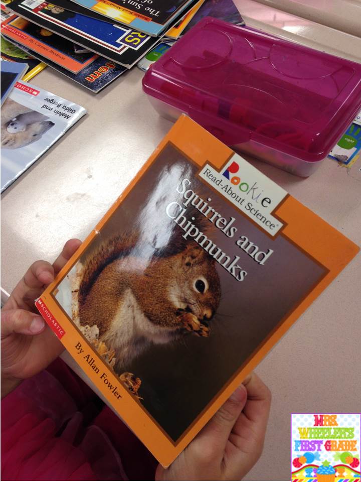 Mrs. Wheeler's First Grade Tidbits: Nonfiction Notebooks