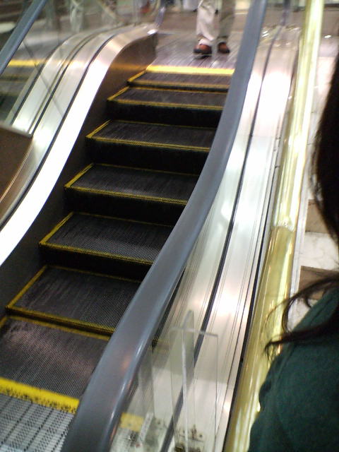 Japanese Translations by eChie♥: The shortest escalator in the world