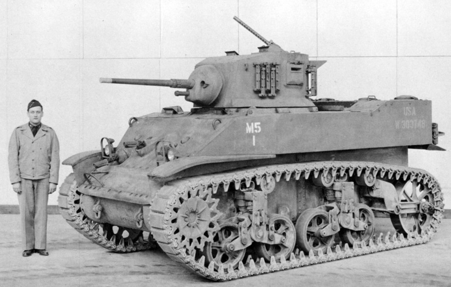 Tank Archives: Light Tank M5: The Peak of Evolution