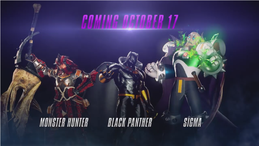 The King of Wakanda and Sigma Trailer for Marvel vs Capcom Infinite ...