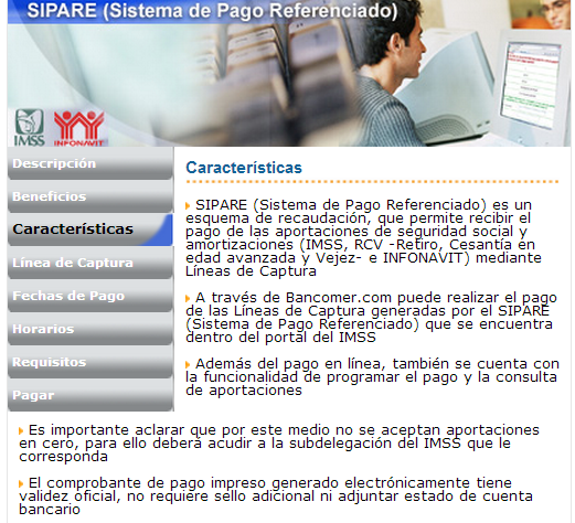 SERVICIOS INTEGRALES MARVI: Sistema de Pago Referenciado del IMSS (SIPARE)