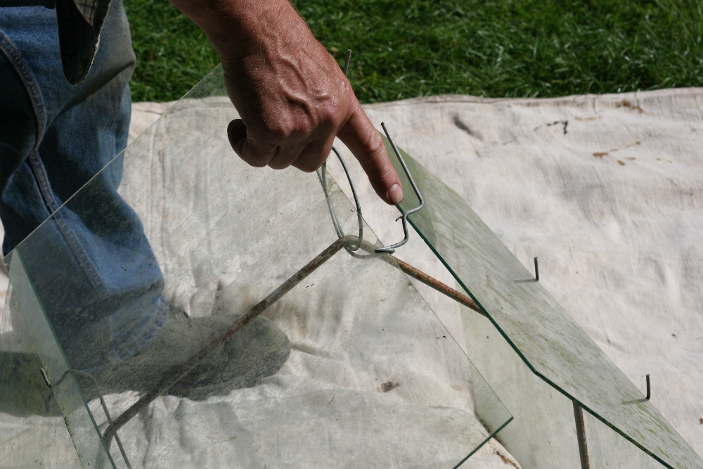 Glangwili Farm: How to assemble a Barn Cloche
