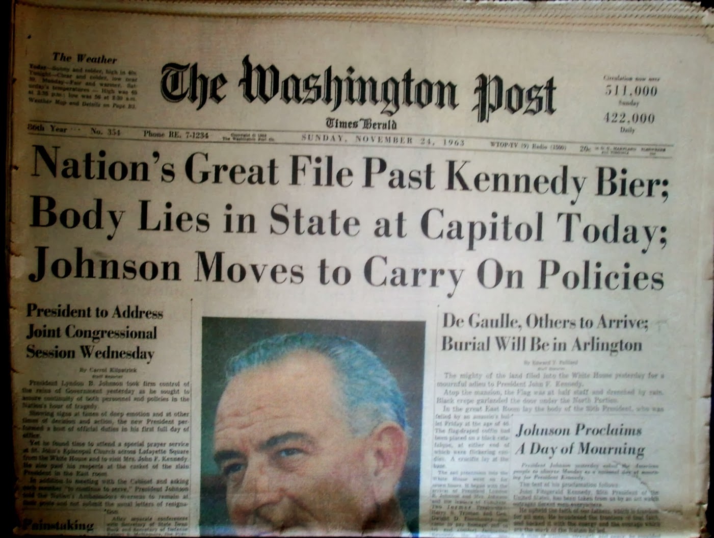 Frank's Place: Sunday, November 24, 1963