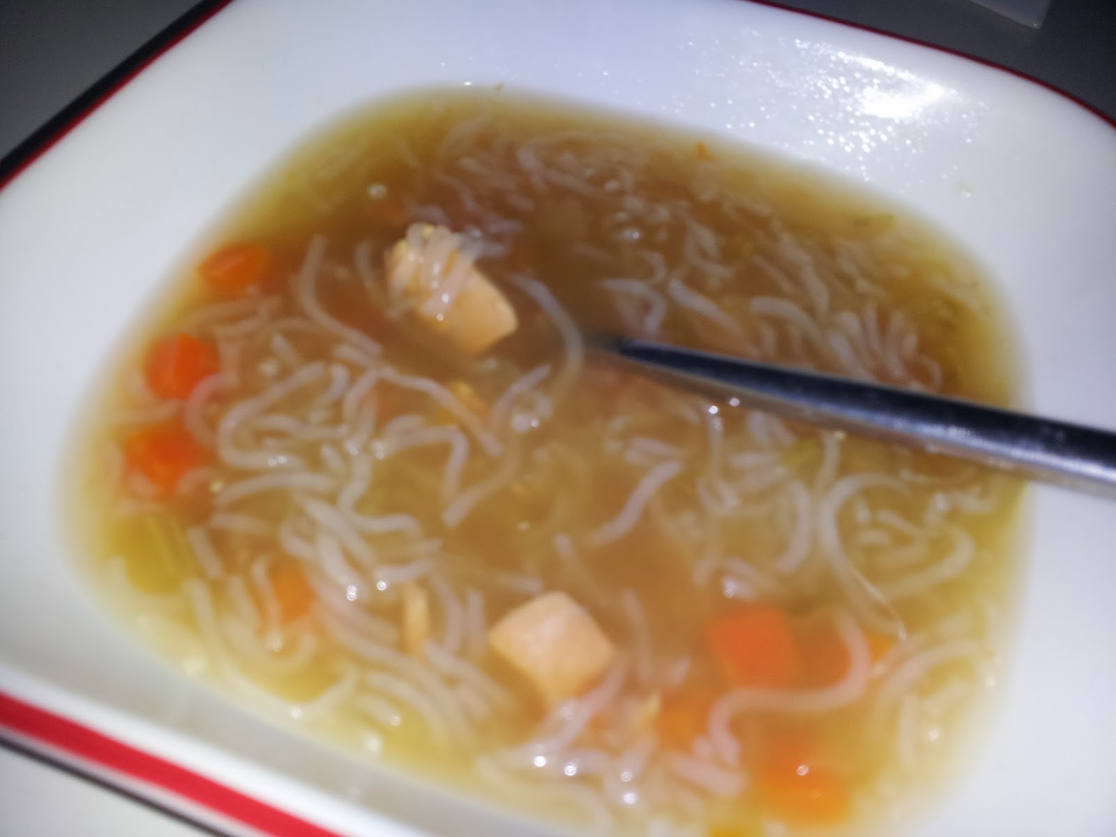 Family: A Recipe for Life: NoOodle Soup: For a quick, easy guilt-free meal