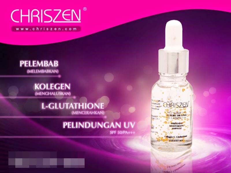 Chriszen Moist Cake 2 In 1 Foundation Ampuls ~ Solehah Beauty Centre