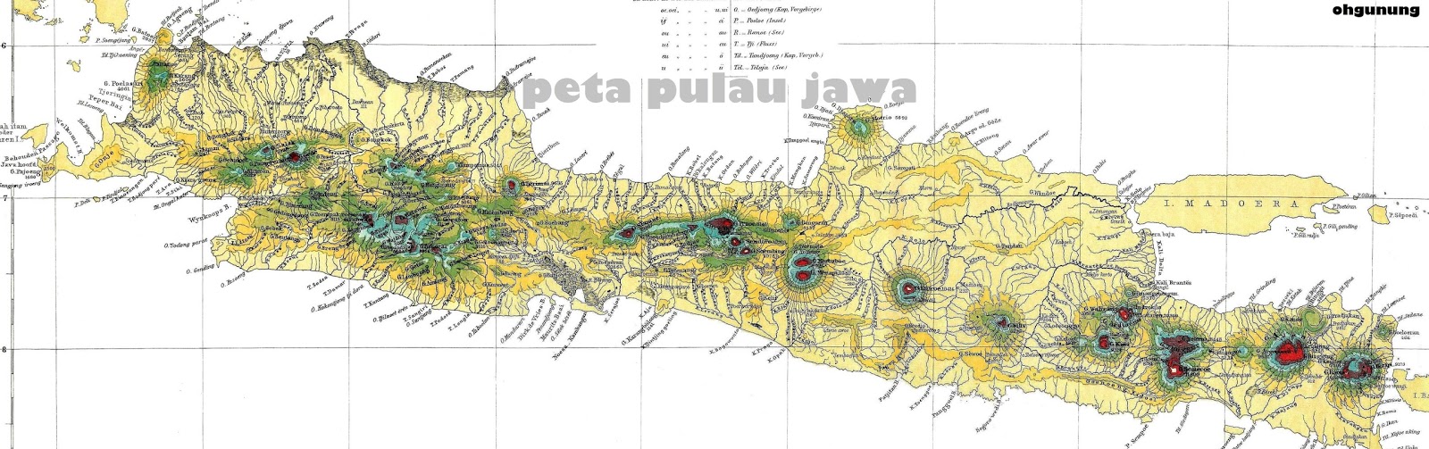 Daftar Nama Gunung di Pulau Jawa Beserta Letaknya | Oh Gunung