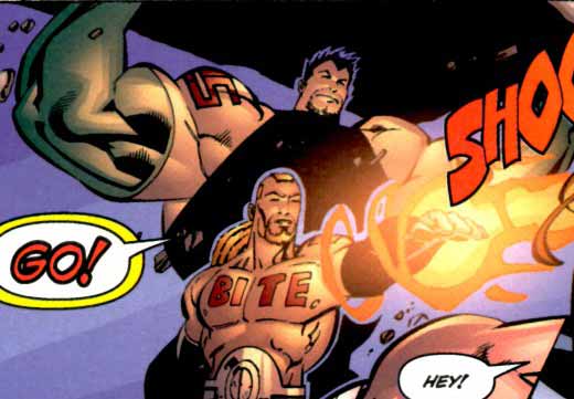 the beauty of male muscle: comic book muscle