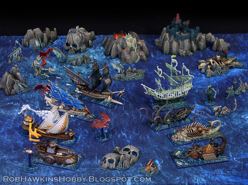 Rob Hawkins Hobby: Dreadfleet: Shadewtaith and the Flaming Scimitar