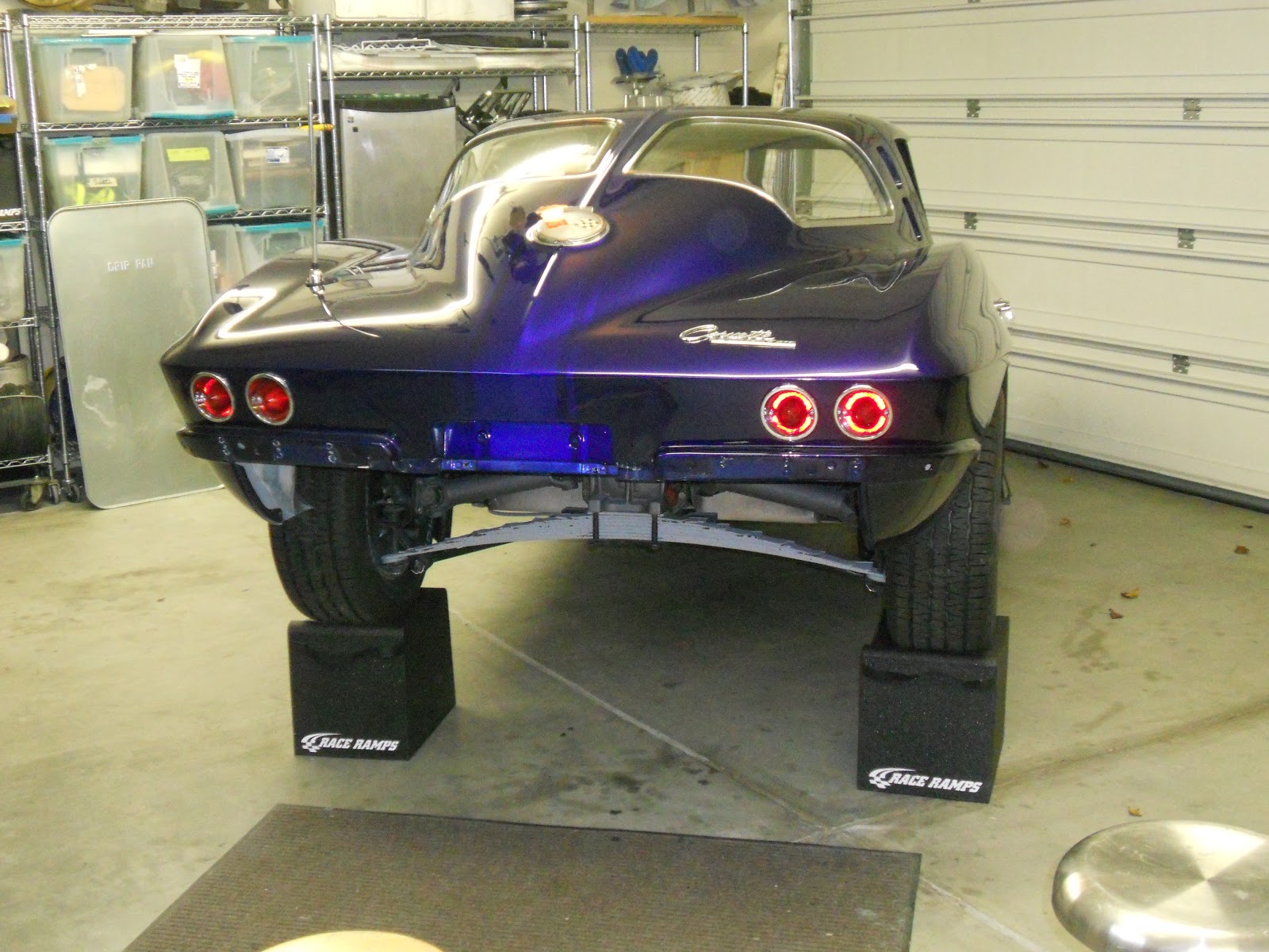 1963 Corvette Sting Ray - Split Window Coupe - Restoration: Bumpers ...
