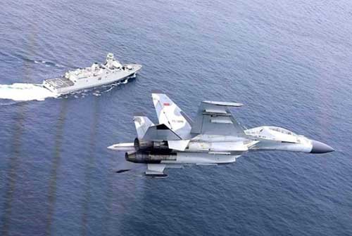 Garuda Militer: KRI GNR-332 Ikut Aksi Dalam Latihan Perkasa “B” 2019