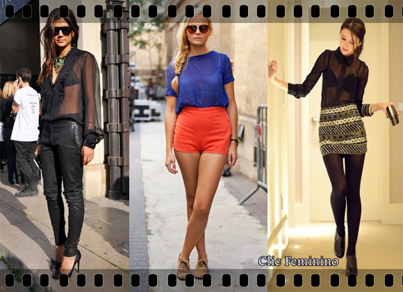 Clic Feminino: Transparência ♥ Ousadia ♥ Sensualidade