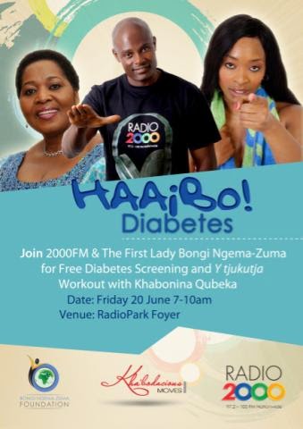 KHABODACIOUS: "HAAIBO DIABETES" with our FIRST LADY mam BONGI NGEMA ...