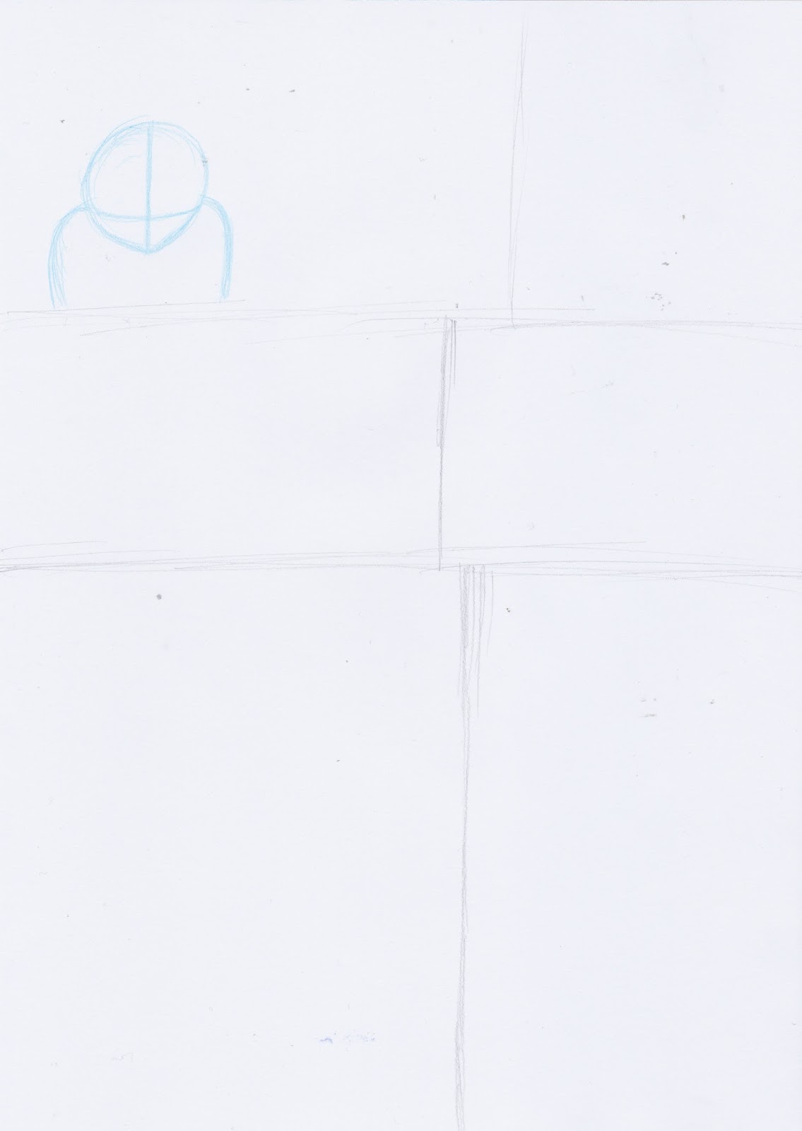 Inlikeflynn's Corner!: Sketches - Comic page drawing process