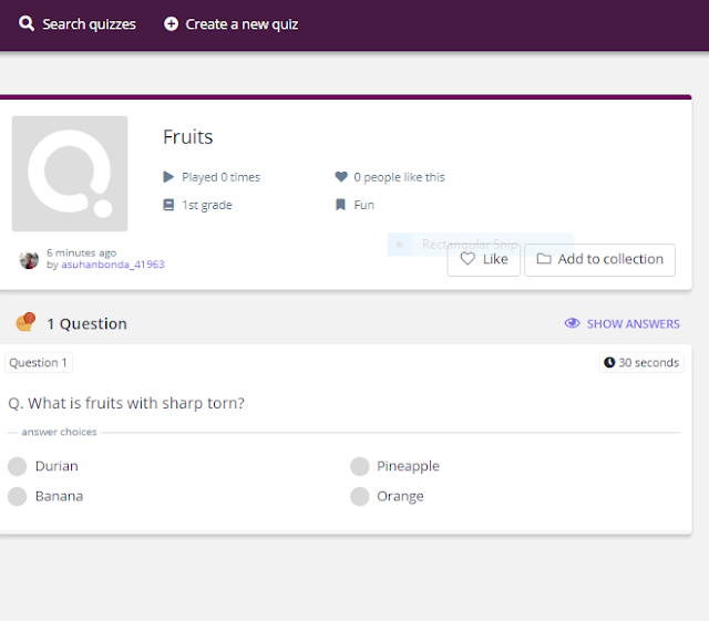 Teaching and Technology: Quizziz Online Assessment Tool