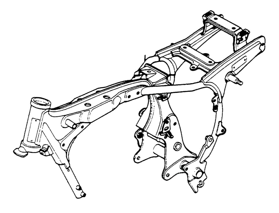 Mengenal Jenis-Jenis Rangka Sepeda Motor Sebelum Dicostum - Racinglook.com