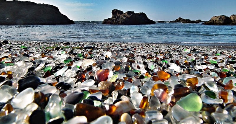 Life In The Slow Lane The Pearl Sea Glass And Glass Beaches