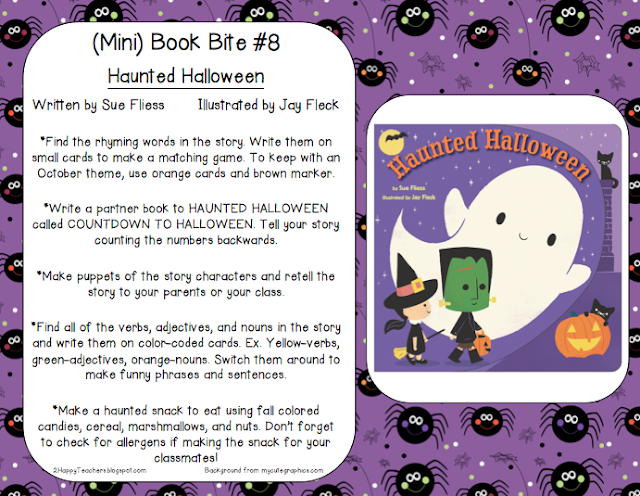 2 Happy Teachers: Haunted Halloween- A Book Bite