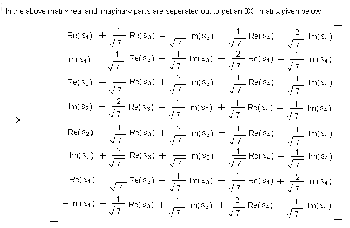 Space Time Block Codes Silver Code