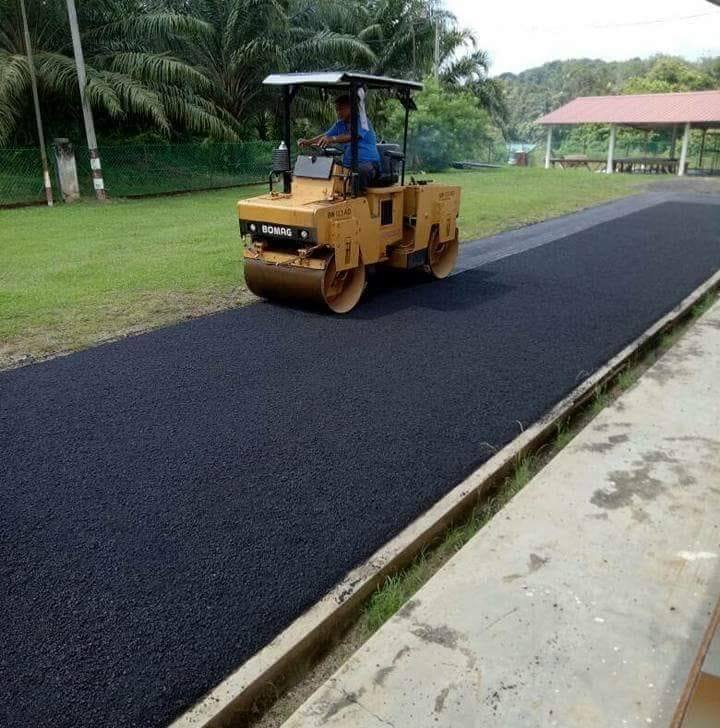 Road works kontraktor Premix asphaltic #KlangGroupEngineeringConstruction