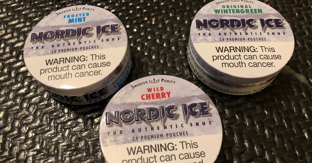 Nordic Ice (American "Snus") - Reviews. 25 October 2018.