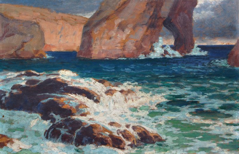 MARINES et Autres peintures: Max PIETSCHMANN (1865 - 1952)