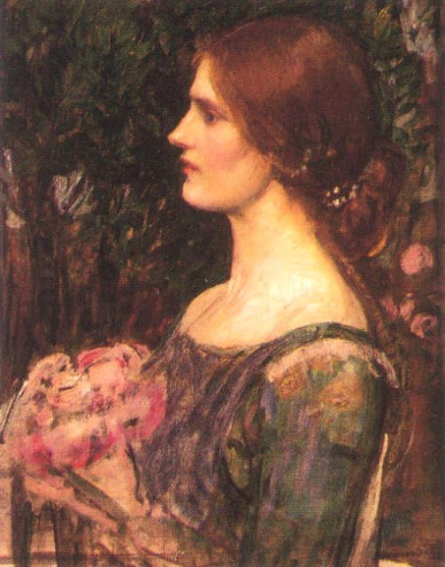 Painting of John William Waterhouse artist, John William Waterhouse ...