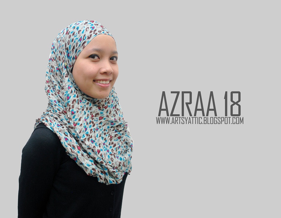 Artsy Attic: Azraa Shawl #3