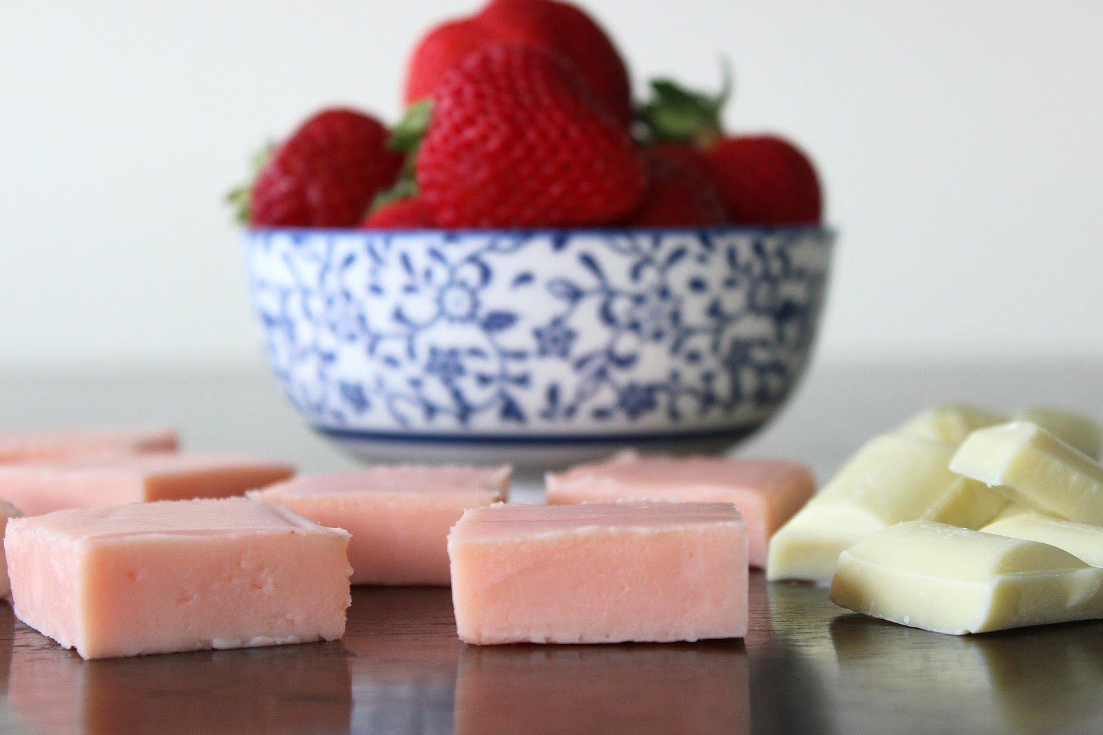 PicNic: Strawberry White Chocolate Fudge