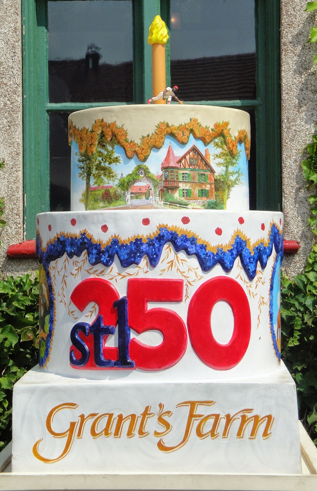 St. Louis: 250 Years, 250+ Cakes. Here we go....: #247: Grant's Farm