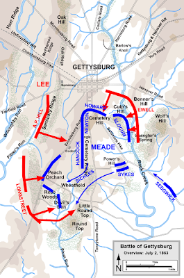 America's Civil War and More: Gettysburg - The Second Day