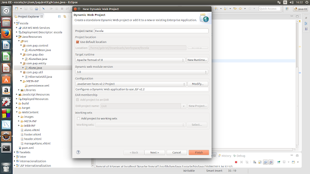 Crud Java Web - JSF + Hibernate + Primefaces ~ Academy Programming