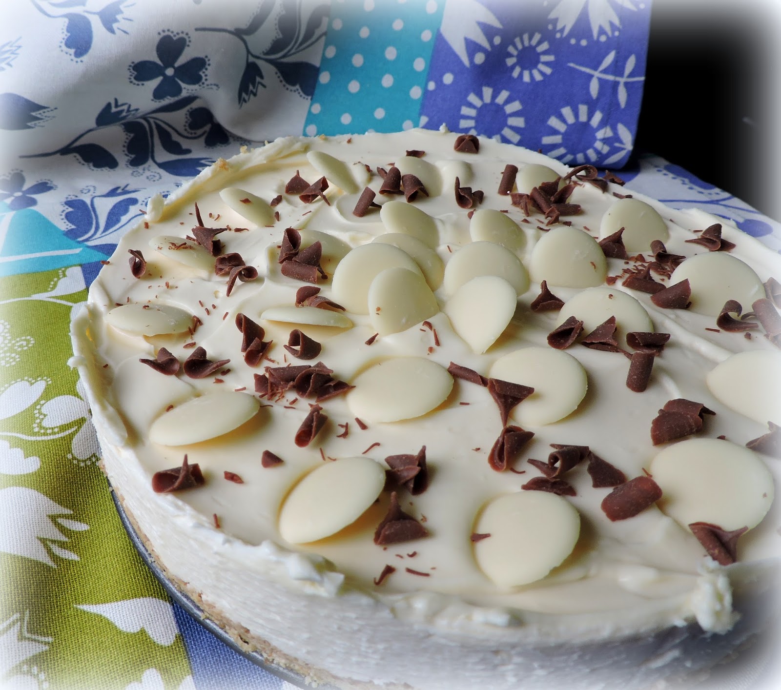 White Chocolate Cheesecake | The English Kitchen