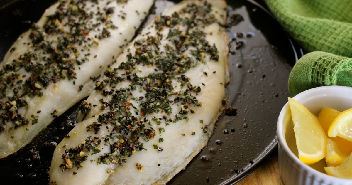 Cuisine Ici: Baked Swai with Lemon Balm Gremolata