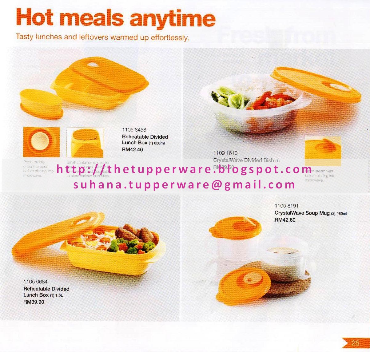 Tupperware Brands Malaysia Online | Catalogue | Collection | Business ...