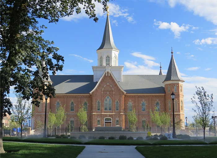 New Temple in Provo: Provo South Stake Fireside: The Original Tabernacle